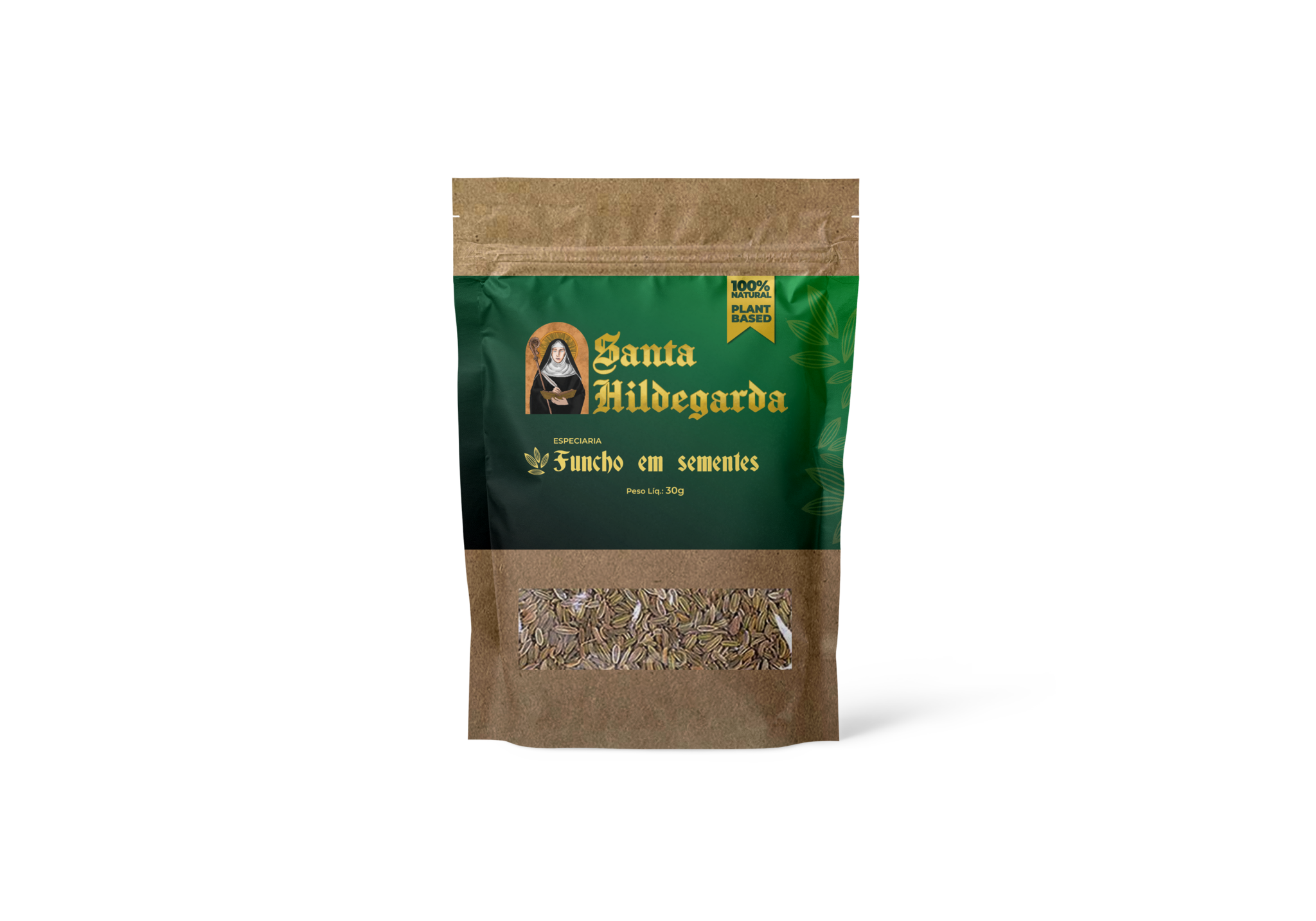 Funcho (Foeniculum vulgare) 30g - Produtos Santa Hildegarda